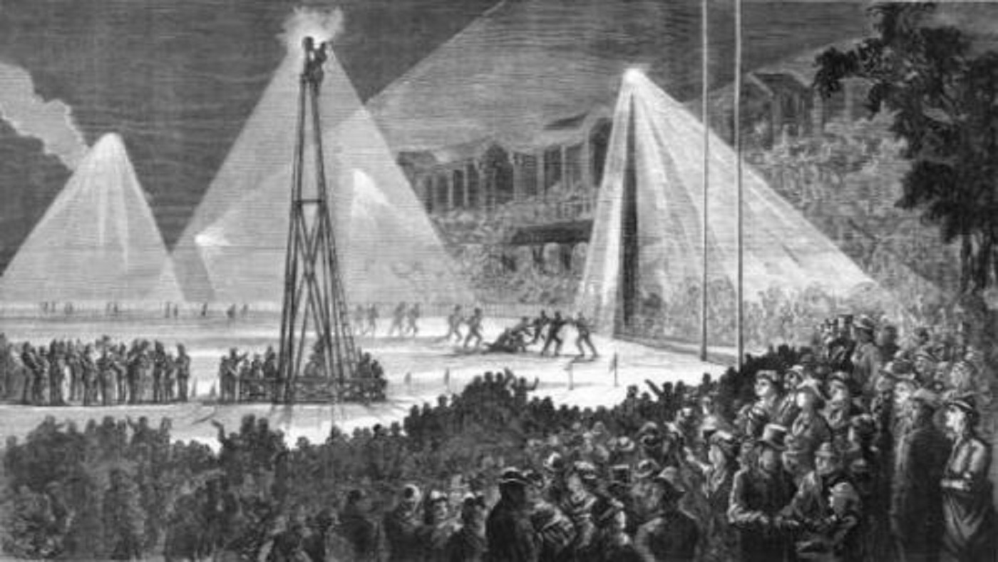 The First Night Aussie Rules Game